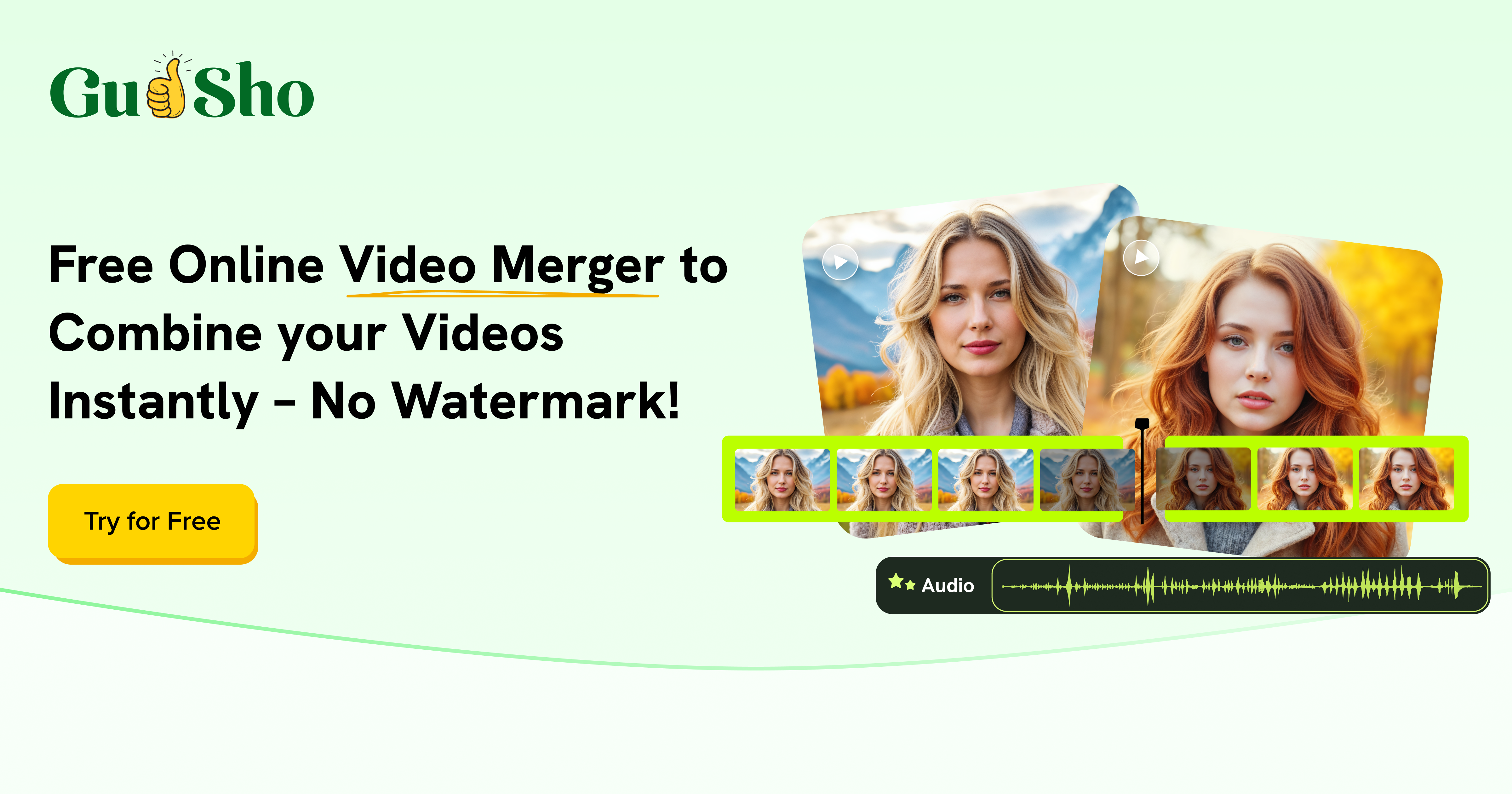 Free Online Video Merger to Combine your Videos Instantly – No Watermark!