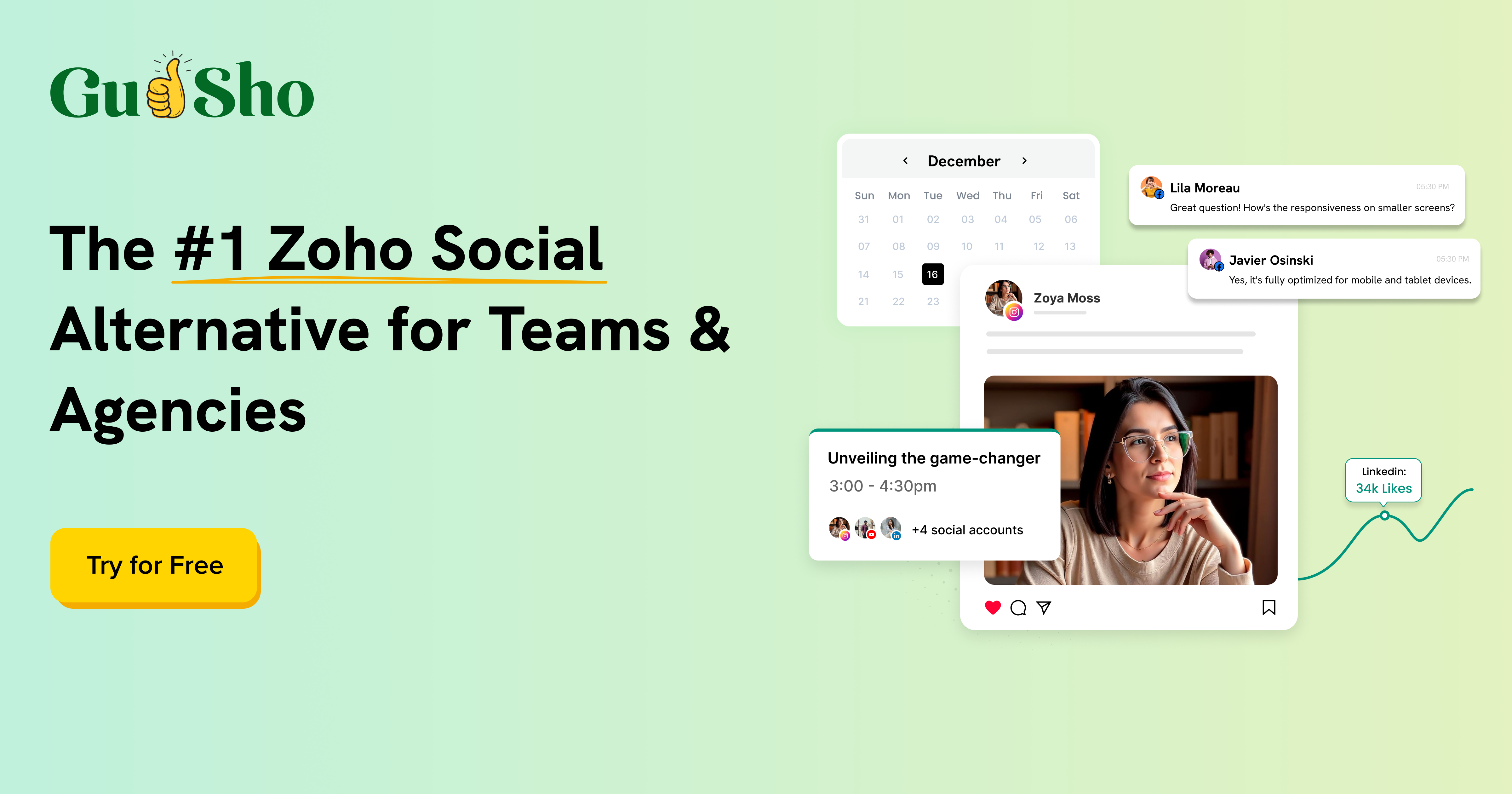 Best Zoho Social Alternative for Businesses/Agencies
